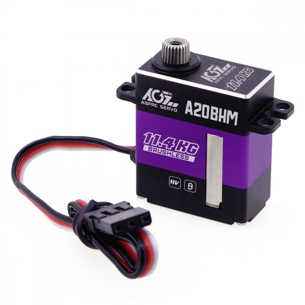 AGFRC 22g Mini CNC Case steel gear 11.4KG Brushless servo - House of RC