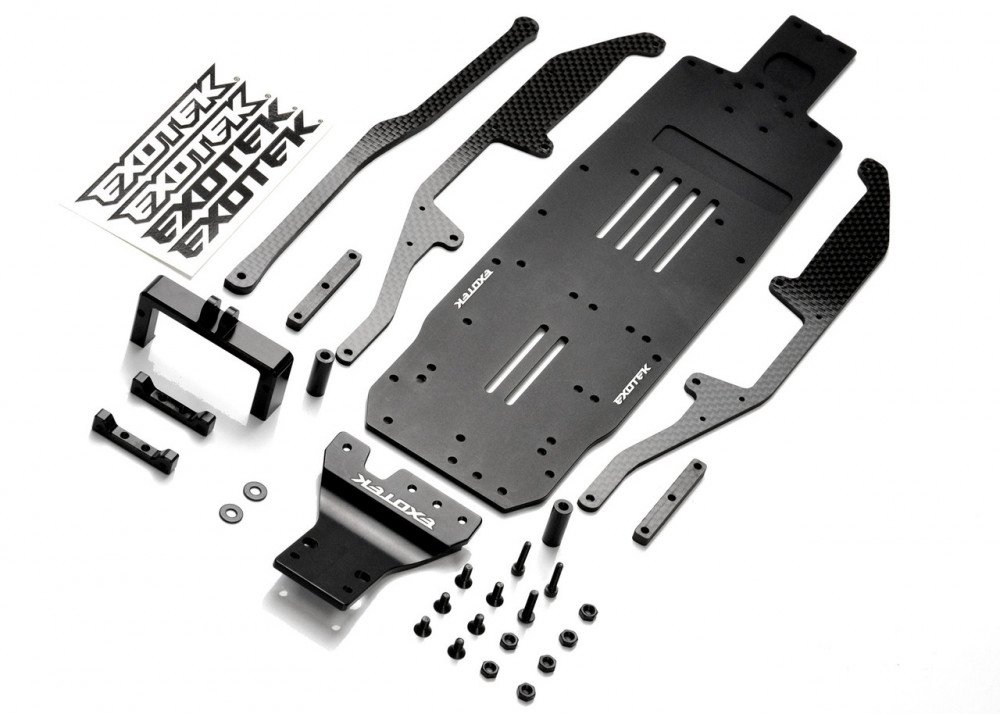 Exotek CB6 CARPET CHASSIS CONVERSION SET FOR B6.3 - House of RC