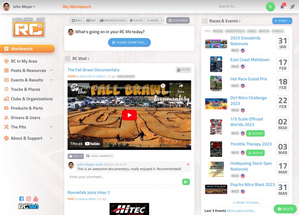 Press Release - House of RC 2.0 - House of RC