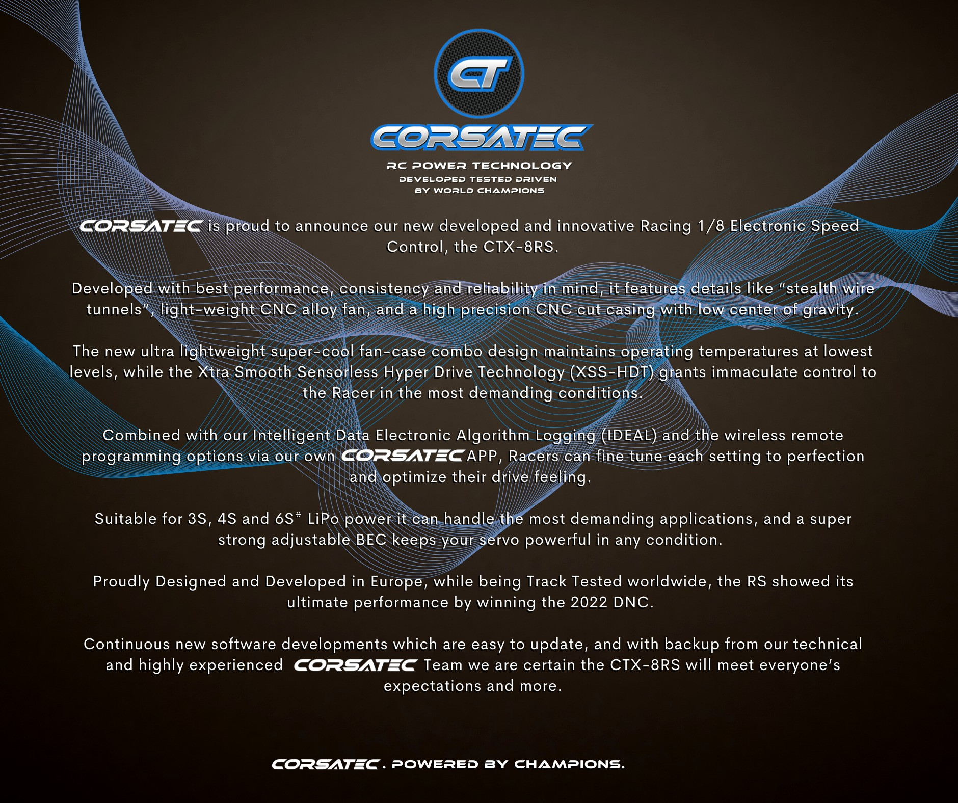 corsatec CTX-8RS - House of RC