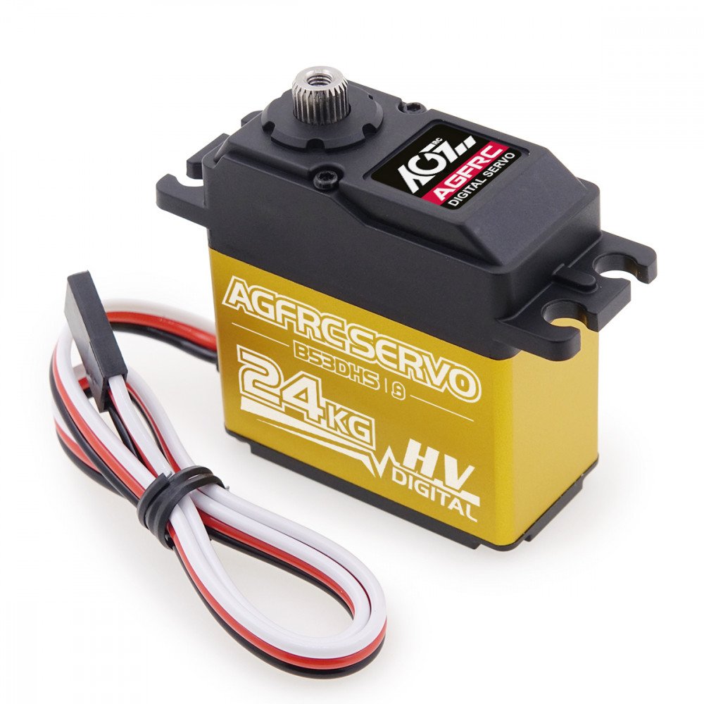 AGFRC B53DHS 24KG metal case Affordable Digital Servo - House of RC