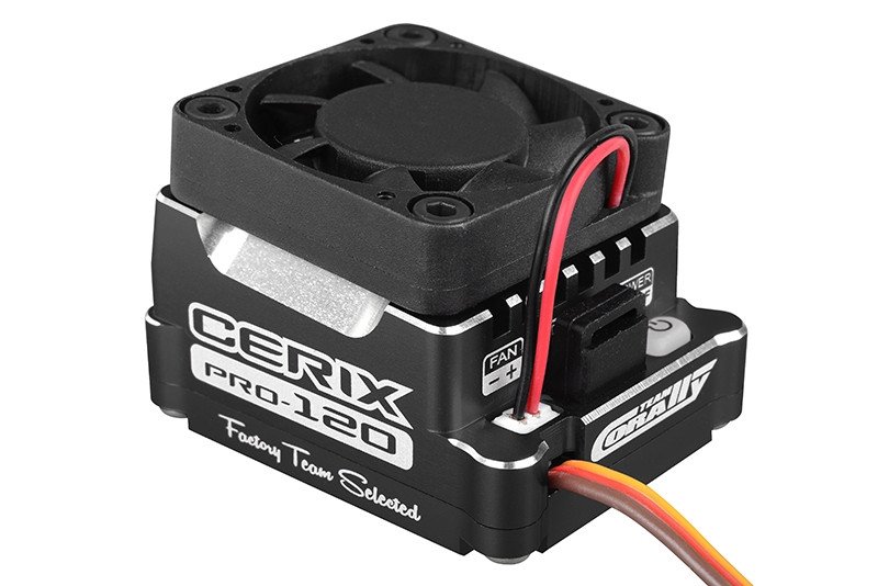 Corally Cerix PRO 120 Racing Factory 2-3S ESC (Black) - House of RC
